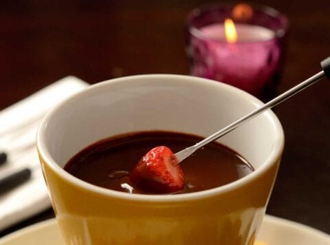Kit Fondue Au Chocolate – serve 2 pessoas – Bistrot de Paris